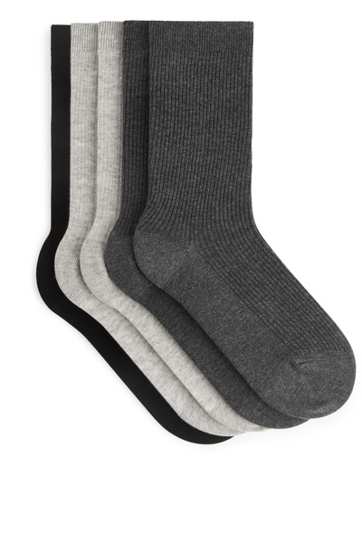 Cotton Rib Socks Set of 5 – ARKET NL
