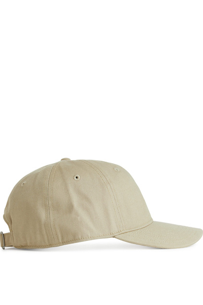 Gorra de sarga de algodón – Beige – Men – ARKET ES