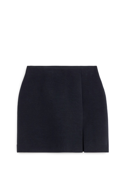 Jersey-Minirock – Dunkelblau – Damen – ARKET DE