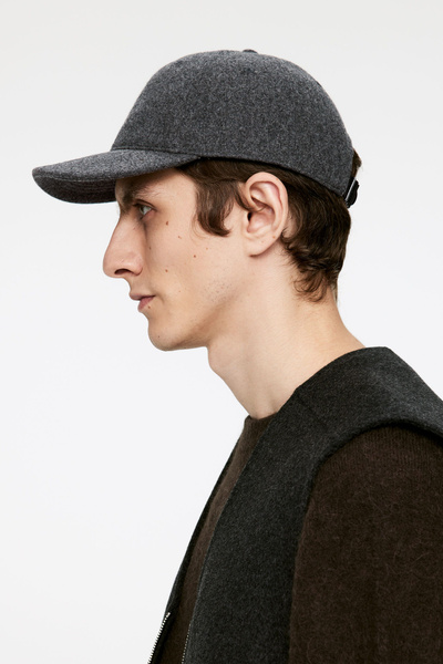 Wool Felt Cap – Dark Grey – Men – ARKET NL