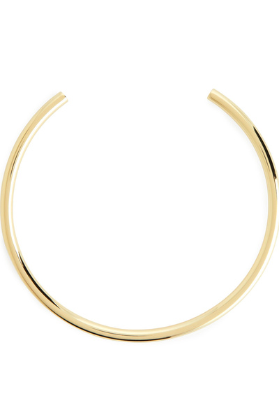 Gold-Plated Cuff Necklace – Gold – Women – ARKET EU