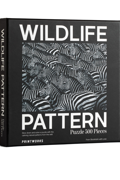 Printworks Puzzle Wildlife Pattern Zebra 500 pcs – ARKET GB