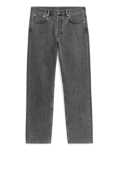 COAST Relaxed Tapered Jeans – Stone Grey – Men – ARKET NL