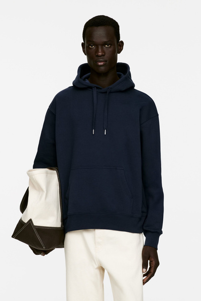 Relaxed Hoodie – Dark Blue – Men – ARKET GB