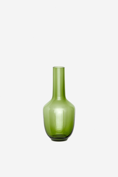 Glass Vase 16 cm – Green – Homeware – ARKET EU