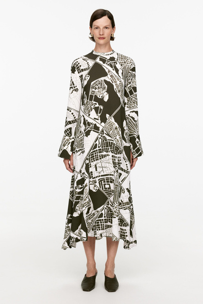 Stockholm Print Maxi Dress – ARKET DK