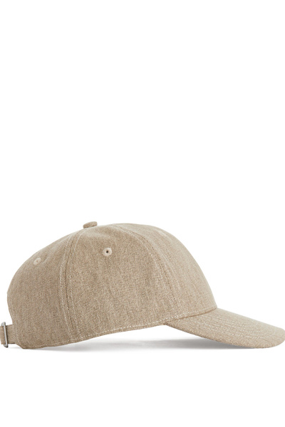 6-Panel Cotton Cap – Beige – Men – ARKET EU