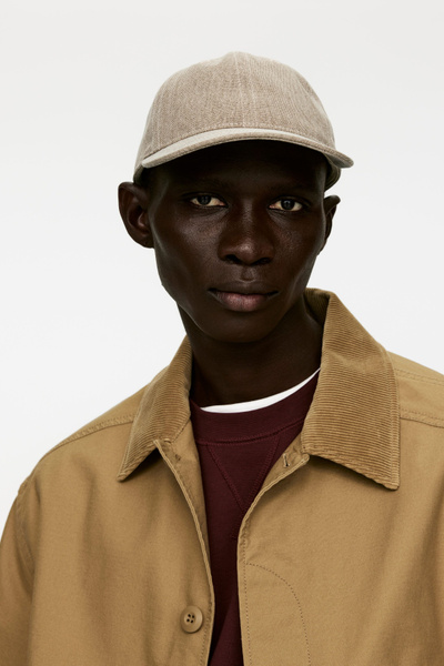 6-Panel Cotton Cap – Beige – Men – ARKET NL