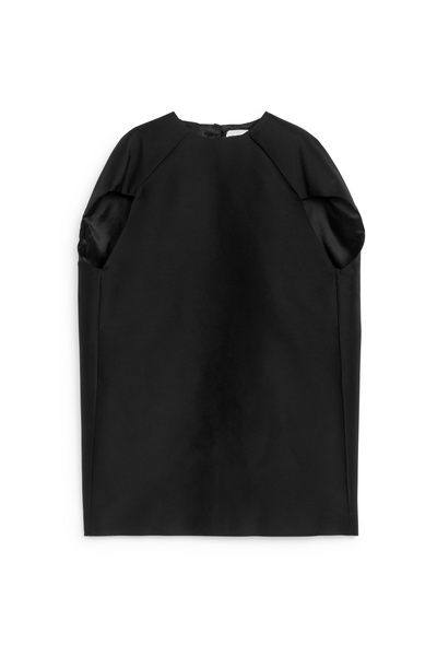 Mini Cape Dress – Black – Women – ARKET WW