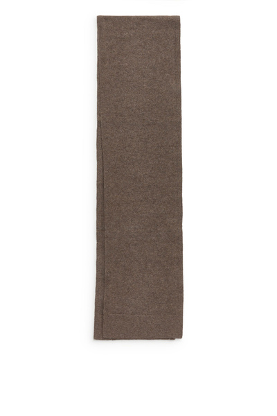 Nativa Wool Scarf – Brown – Men – ARKET WW