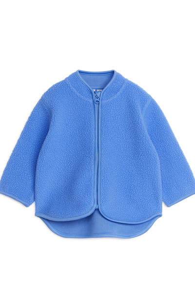 Fleece Jacket – Blue – Children – ARKET NL