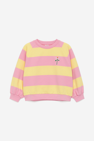 Relaxed Sweatshirt – Pink/Yellow – Children – ARKET WW