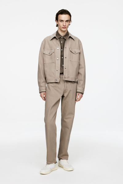 OCEAN Jeans med lös passform – Beige – Men – ARKET SE